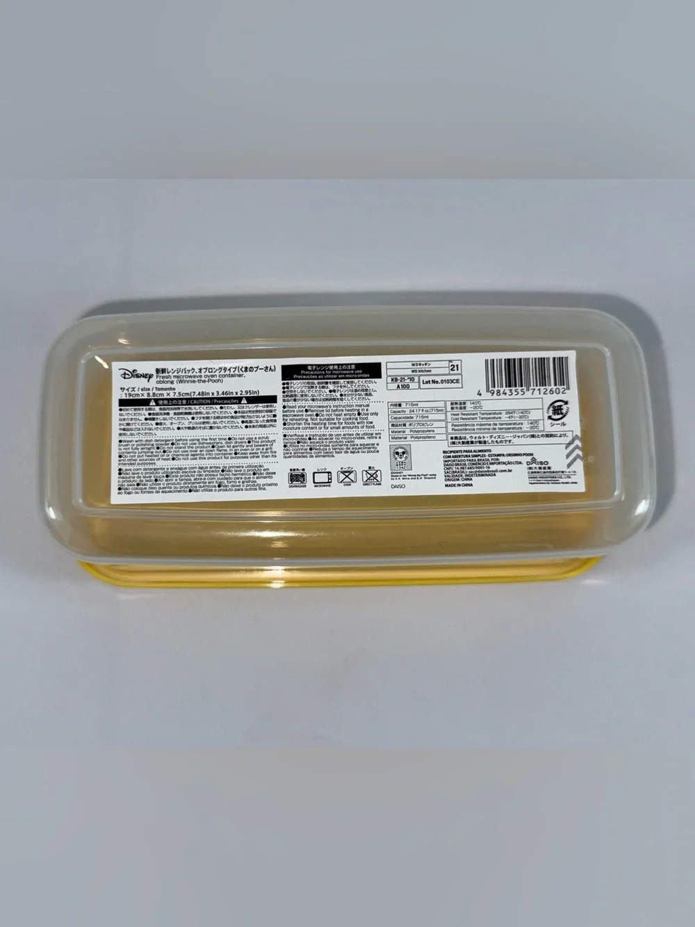 Disney | Kitchen | Nwtdisney X Daiso Winniethepooh Set Of 3 Food ...
